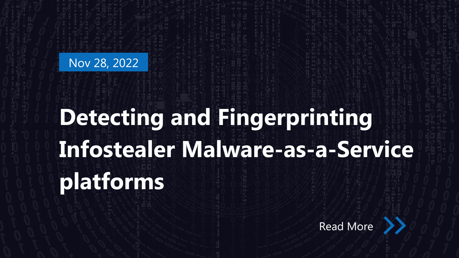 Detecting and Fingerprinting Infostealer Malware-as-a-Service platforms ...